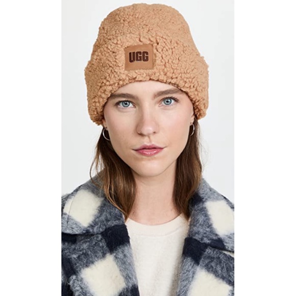 UGG | Accessories | Ugg Sherpa Cuff Beanie | Poshmark
